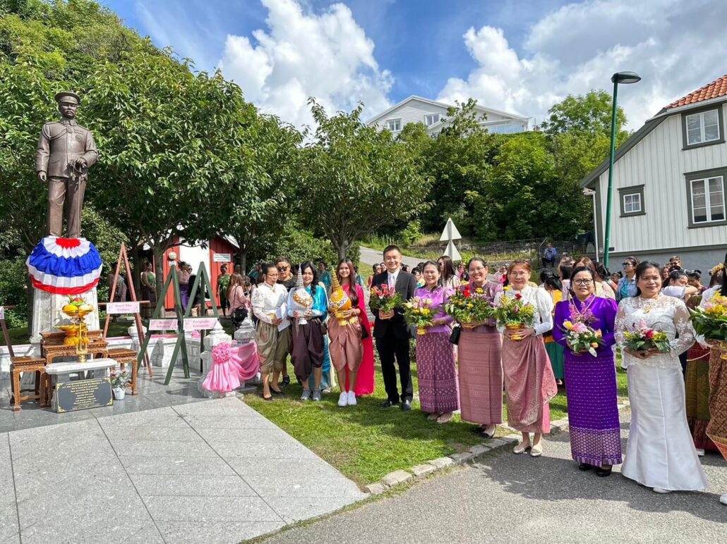 พิธีรำลึกการเสด็จประพาสเมือง Brevik ของพระบาทสมเด็จพระจุลจอมเกล้า ...